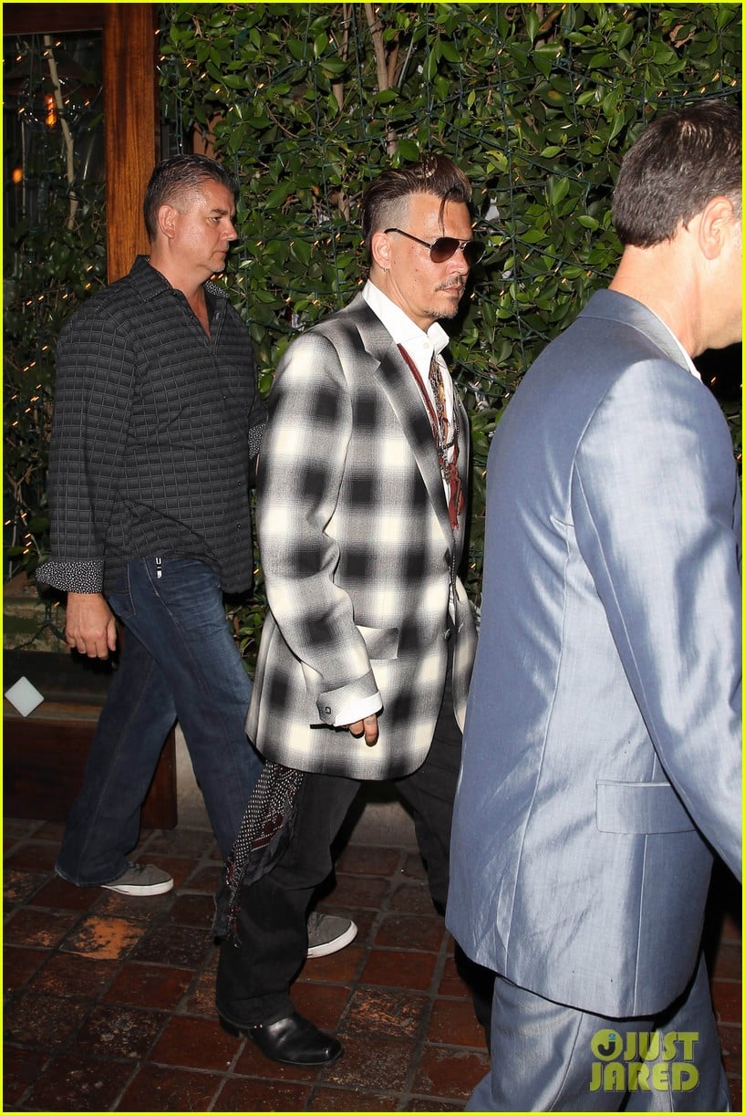 Johnny Depp Has Family Dinner With Daughter Lily-Rose: Photo 3695509 ...