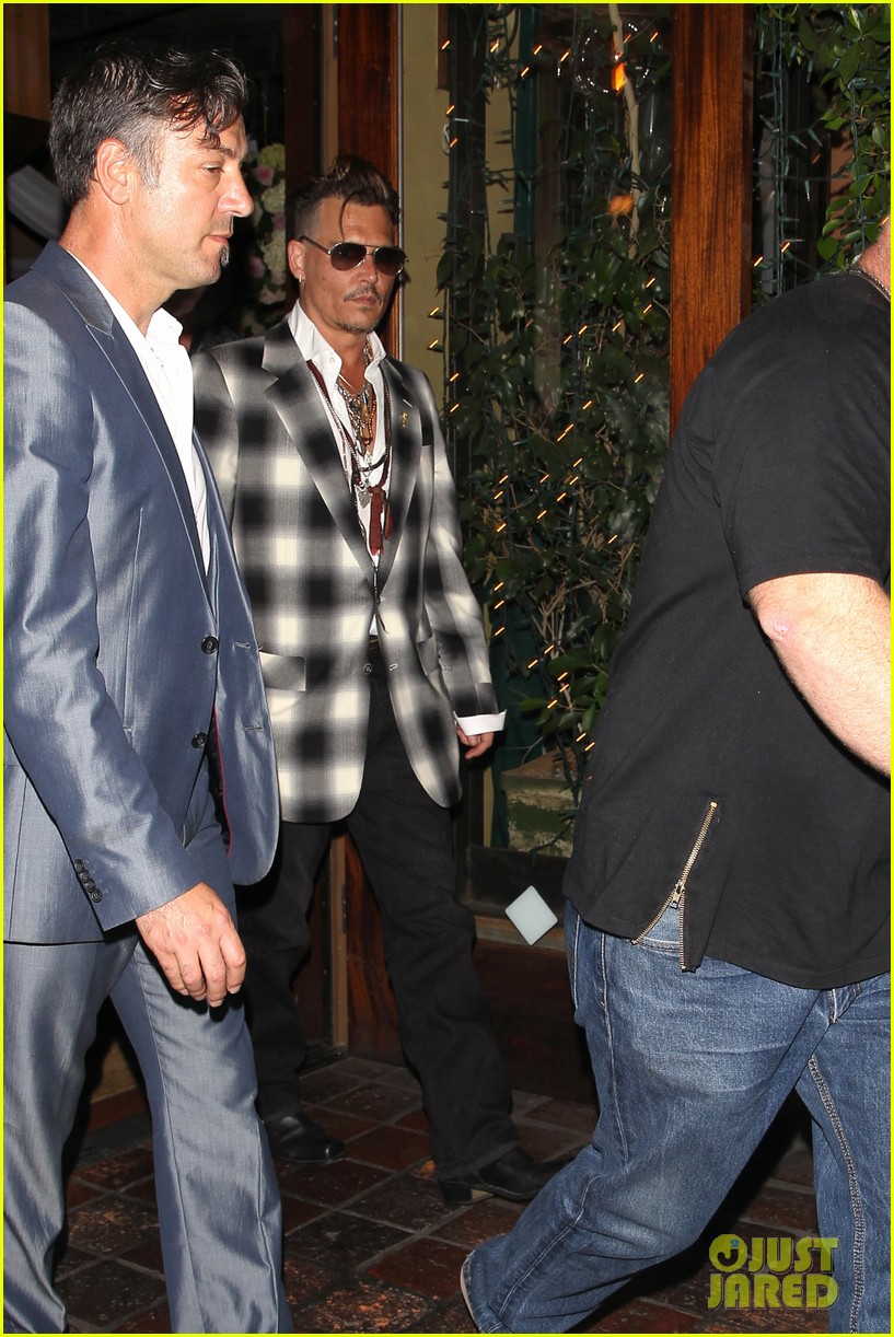 Johnny Depp Has Family Dinner With Daughter Lily-Rose: Photo 3695515 ...