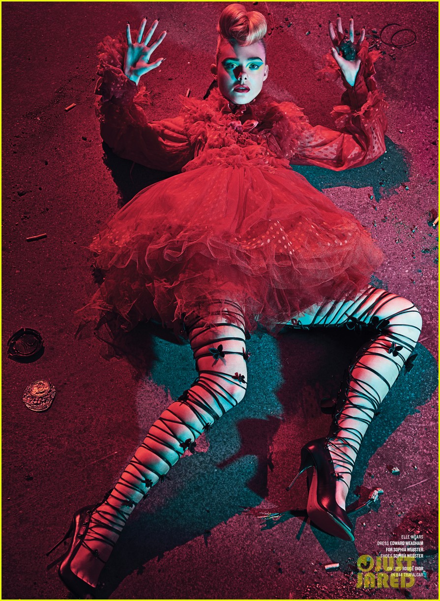 Elle Fanning Goes High Fashion for 'V Magazine': Photo 3688864 | Elle ...