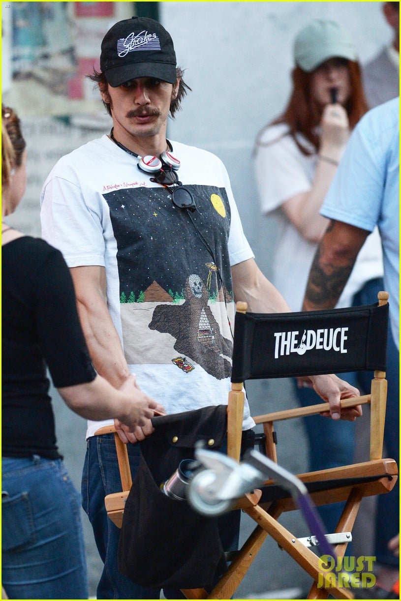 James Franco & Maggie Gyllenhaal Film 'The Deuce' in NYC!: Photo ...
