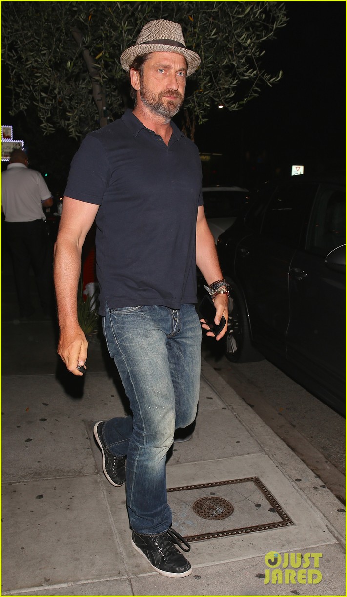 Gerard Butler is All About 'Safety First' With Driving in L.A.: Photo ...