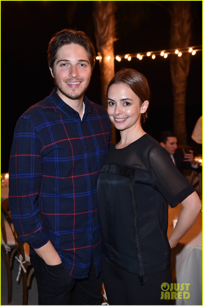 Topher Grace & Wife Ashley Are Glowing Newlyweds at Just Jared ...
