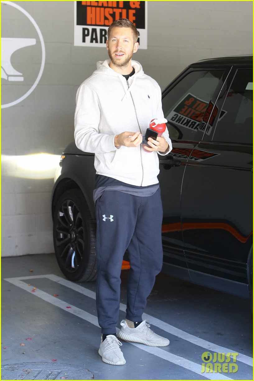 Calvin Harris Is All Smiles Despite Feeling 'Betrayed' by Taylor Swift ...