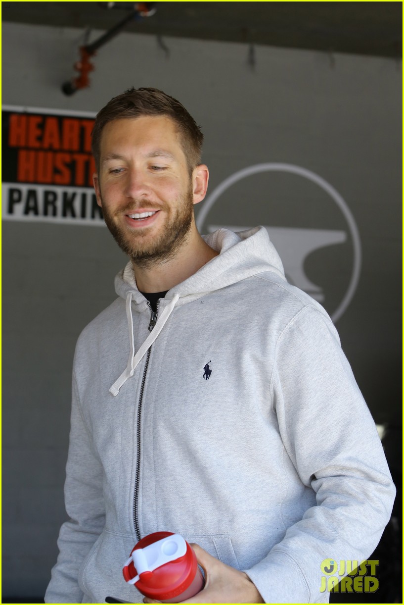 Calvin Harris Is All Smiles Despite Feeling 'Betrayed' by Taylor Swift ...