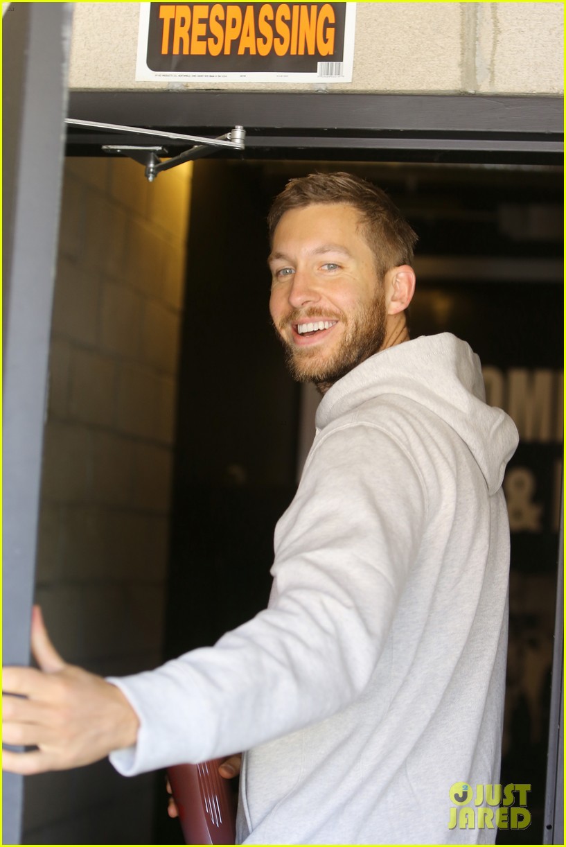 Calvin Harris Is All Smiles Despite Feeling 'Betrayed' by Taylor Swift ...