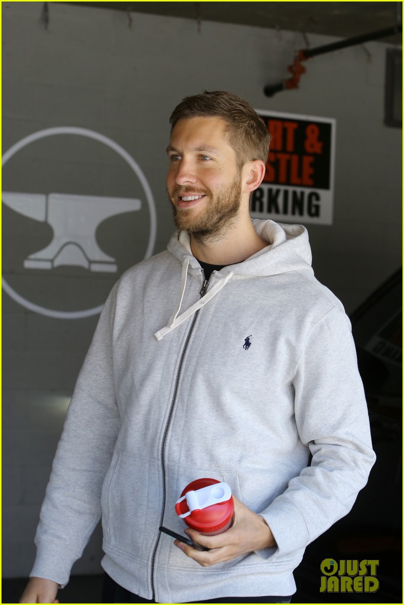 Calvin Harris Is All Smiles Despite Feeling 'Betrayed' by Taylor Swift ...