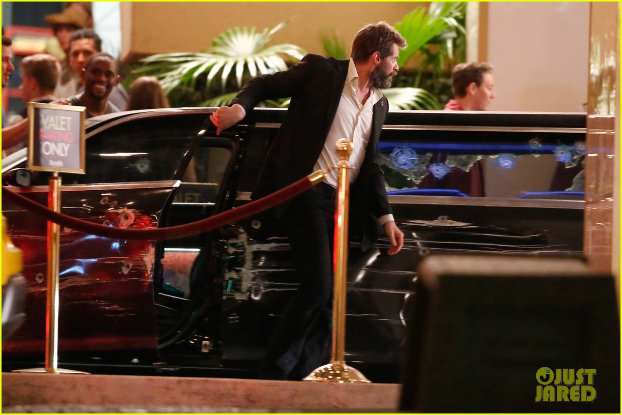 Hugh Jackman Dodges Bullets for 'Wolverine 3' Scene: Photo 3679023 ...