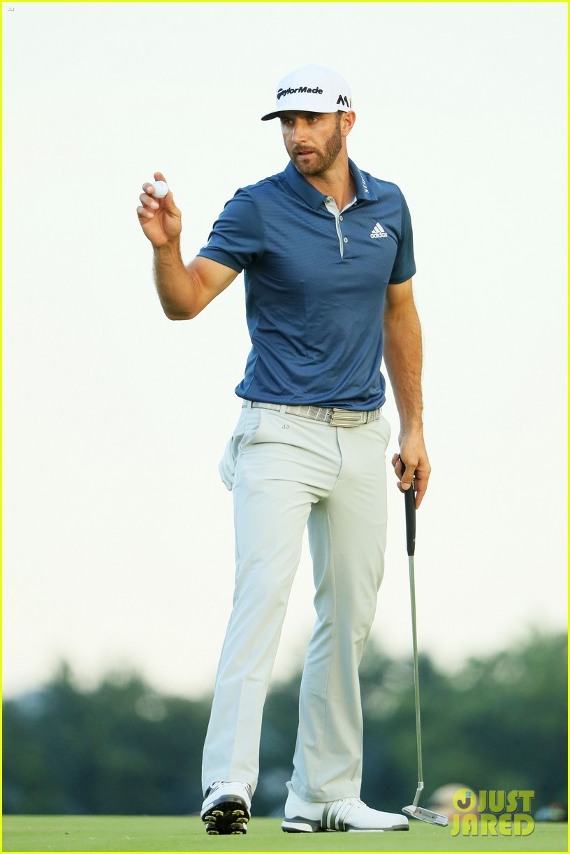 Dustin Johnson Celebrates US Open Win with Fiancee Paulina Gretzky ...