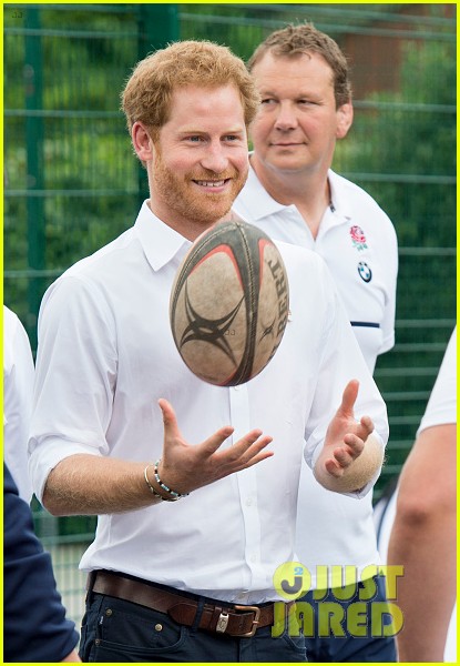 Prince William Attends Soccer Match as Prince Harry Plays Rugby!: Photo ...