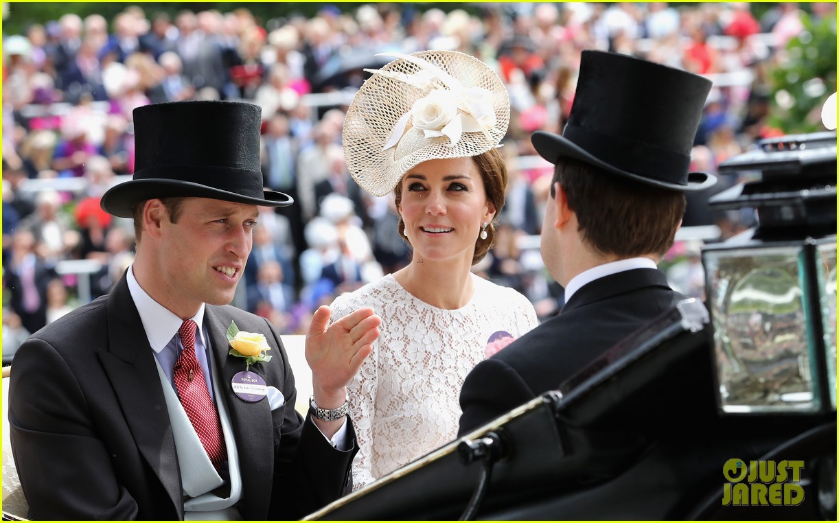 Prince William & Kate Middleton Couple Up for Royal Ascot: Photo ...