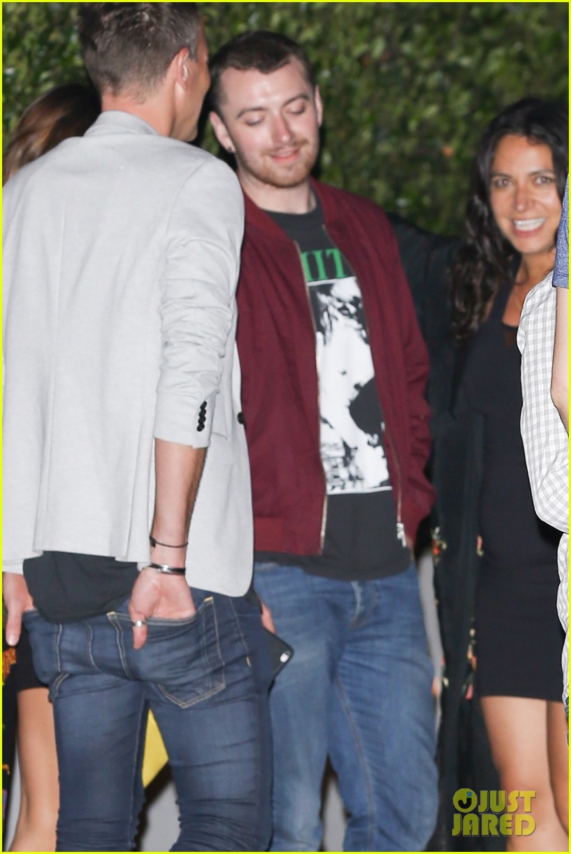 Sam Smith Laughs It Up With Friends: Photo 3686989 | Photos | Just ...