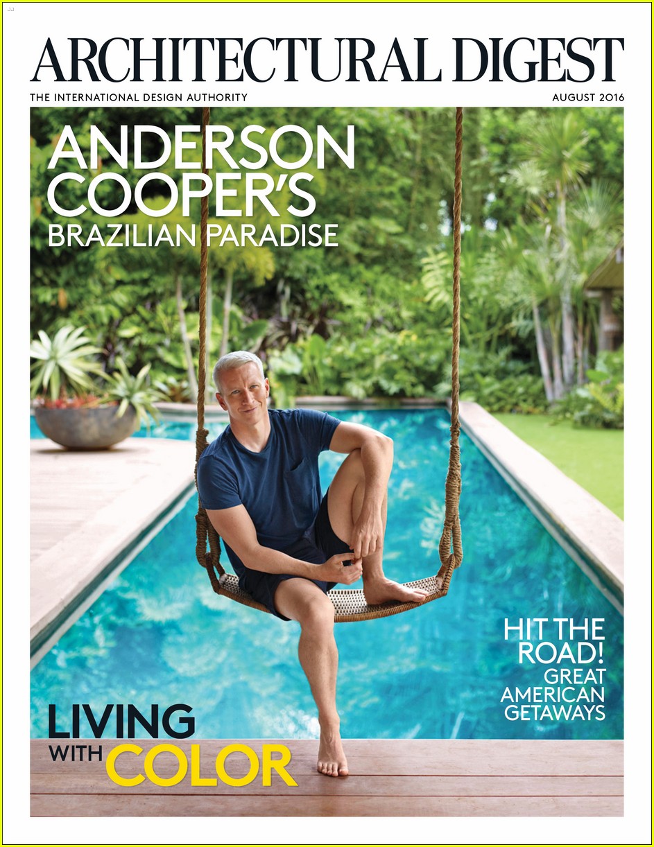 Anderson Cooper Gives Tour of His Vacation Home for 'Architectural ...