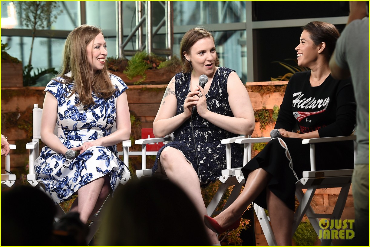 Lena Dunham & America Ferrera Bash Donald Trump in DNC Speech (Video ...