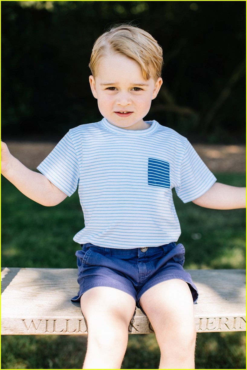 Prince George Gets New Portraits for His Third Birthday!: Photo 3713922 ...