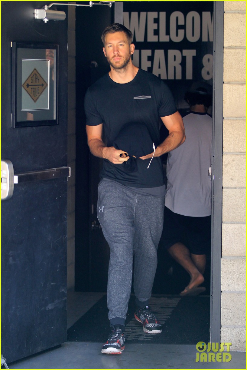 Calvin Harris Gets In a Workout After the Fourth of July: Photo 3699685 ...