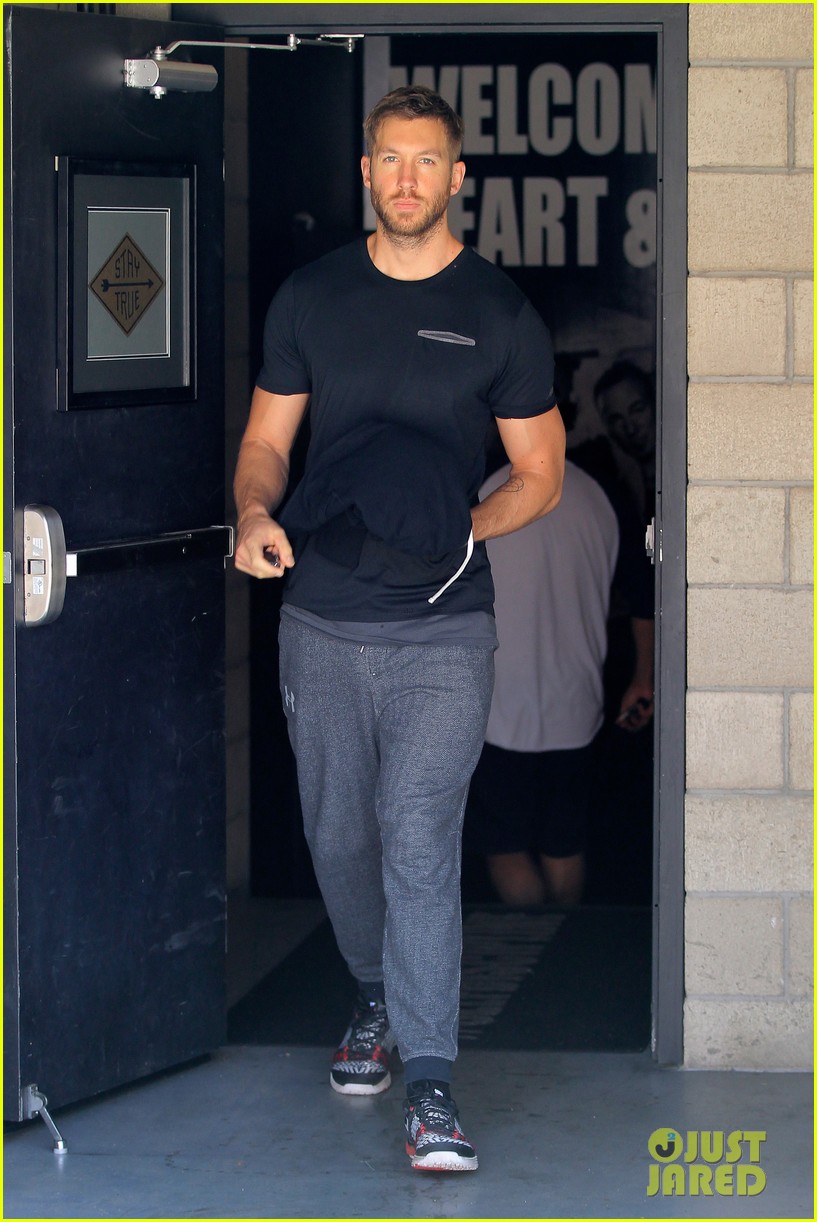 Calvin Harris Gets In a Workout After the Fourth of July: Photo 3699691 ...