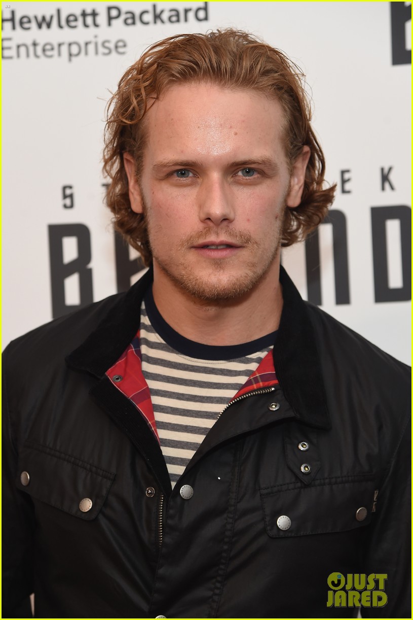 Sam Heughan Steps Out Solo For 'Star Trek Beyond' Premiere!: Photo ...