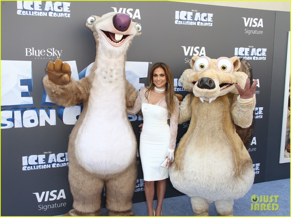 Jennifer Lopez Helps Premiere 'Ice Age: Collision' in LA: Photo 3708551 ...