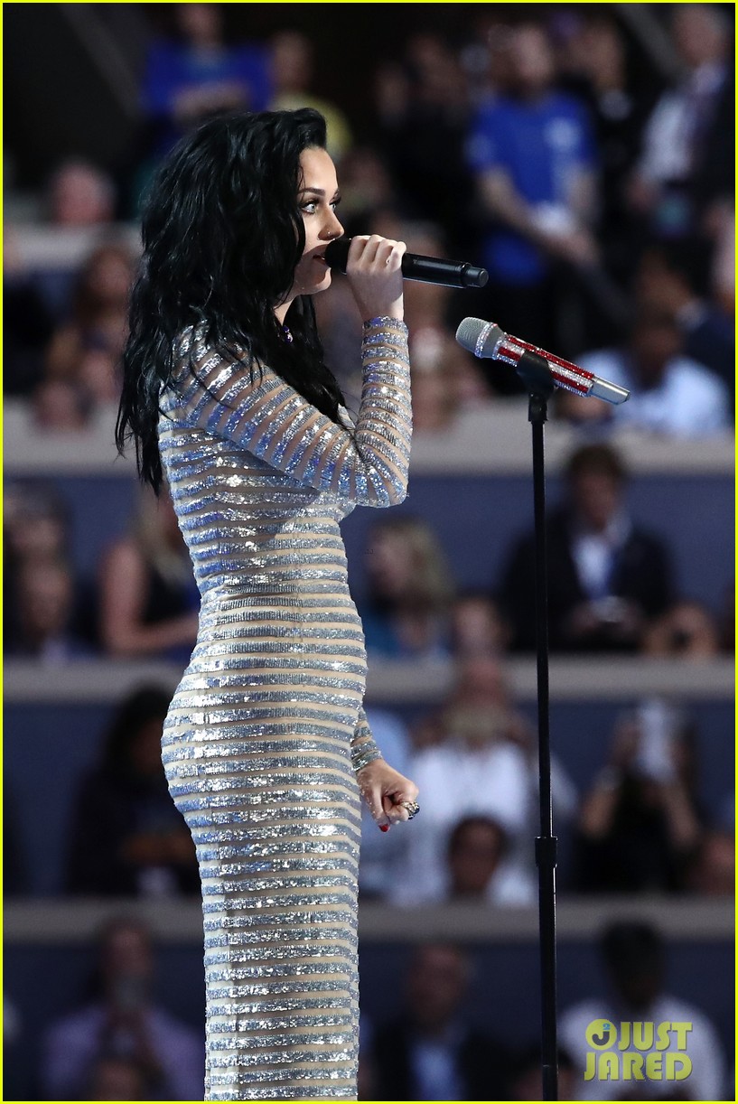 Katy Perry Performs 'Rise' & 'Roar' Live at DNC 2016 (Video): Photo ...