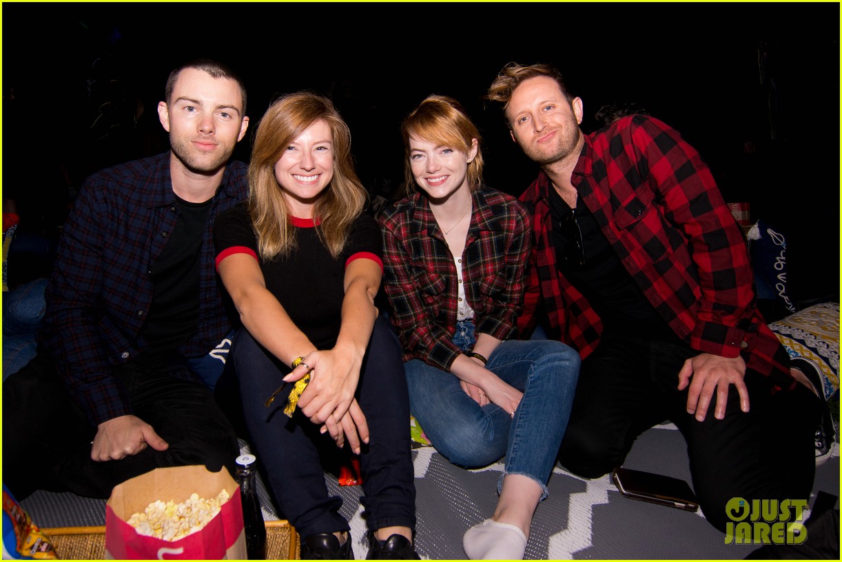 Emma Stone Attends 'Purple Rain' Screening with Friends!: Photo 3699509 ...