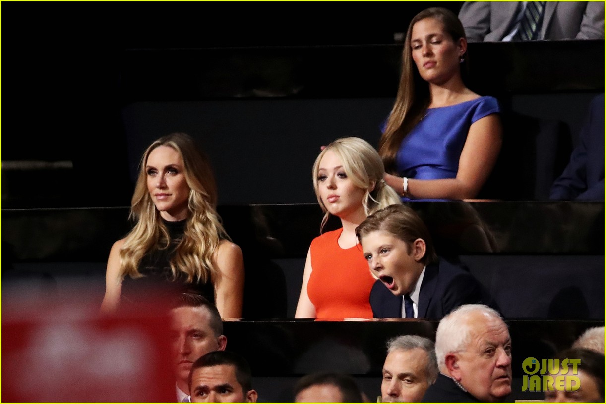 Donald Trump's Wife Melania, Son Barron, & Full Family Join Him On ...