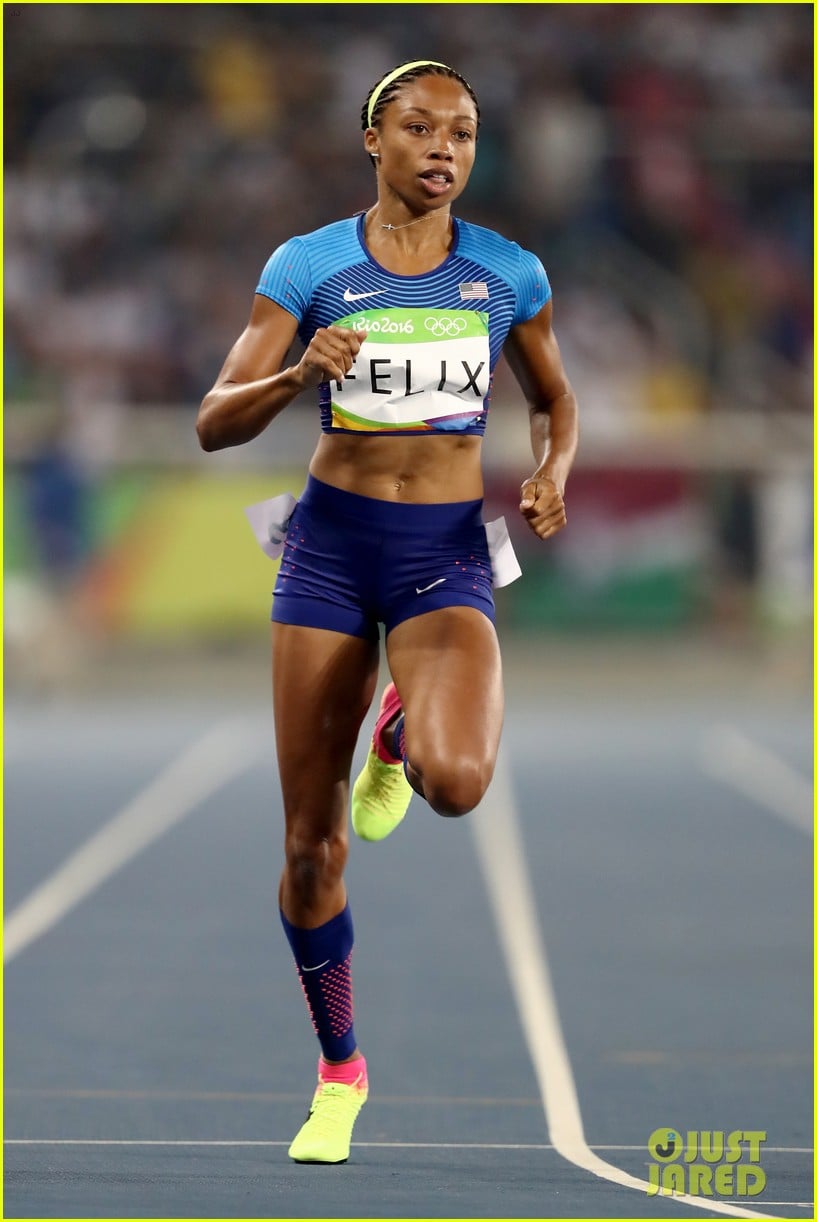 Allyson Felix Takes First in 400m Semifinals at Rio Olympics!: Photo ...