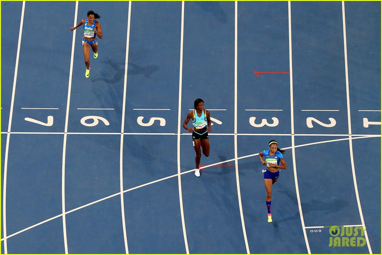 Allyson Felix Takes First in 400m Semifinals at Rio Olympics!: Photo ...