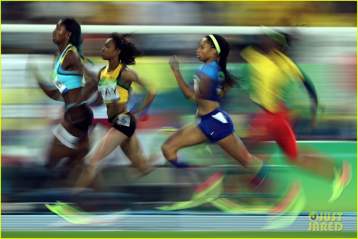 Allyson Felix Takes First in 400m Semifinals at Rio Olympics!: Photo ...