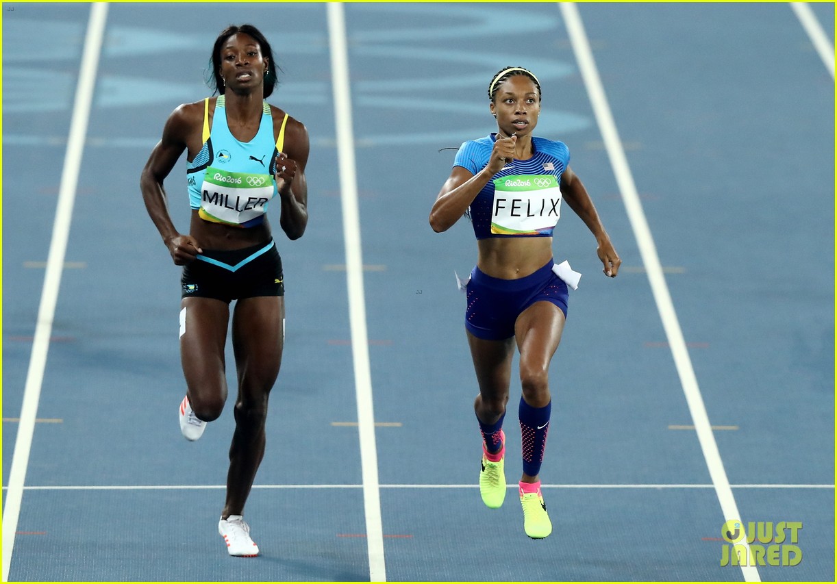 Allyson Felix Takes First in 400m Semifinals at Rio Olympics!: Photo ...