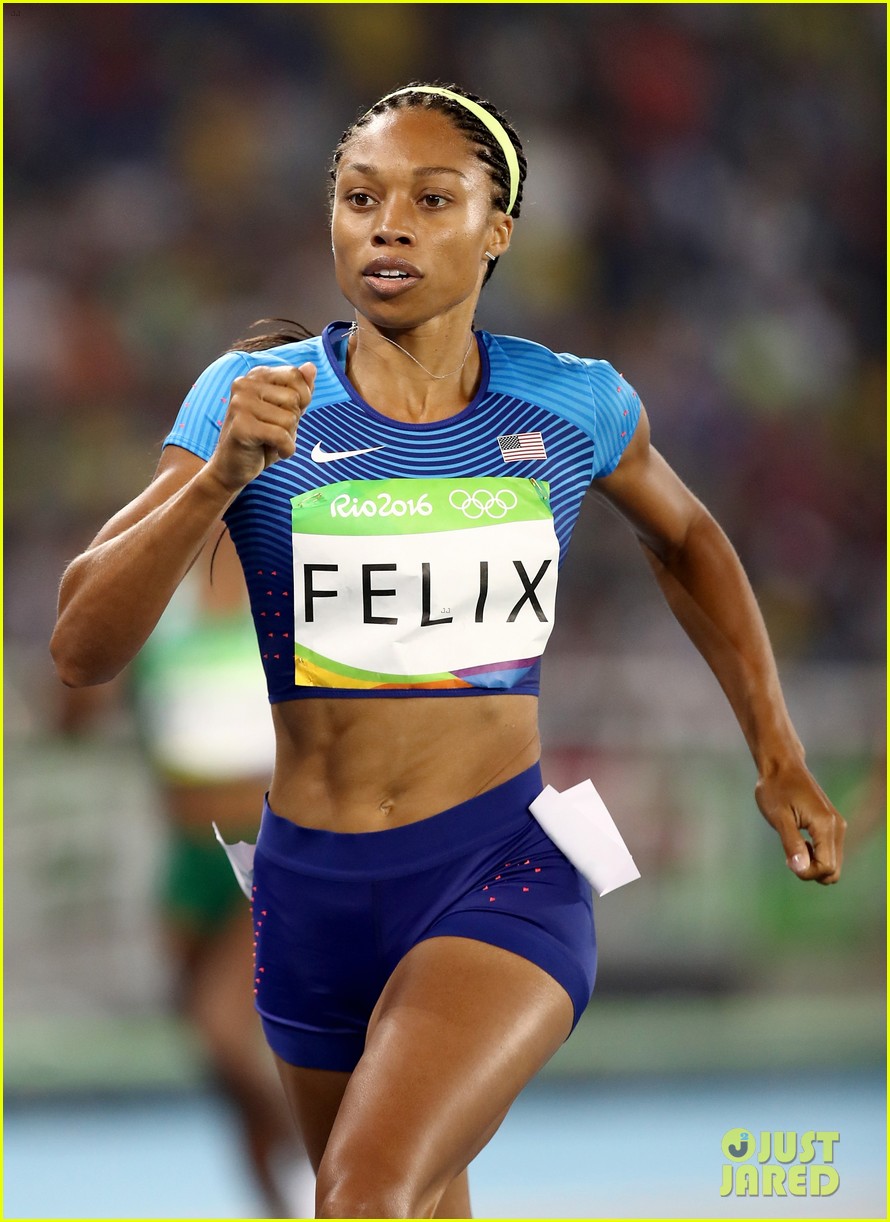 Allyson Felix Takes First in 400m Semifinals at Rio Olympics!: Photo ...