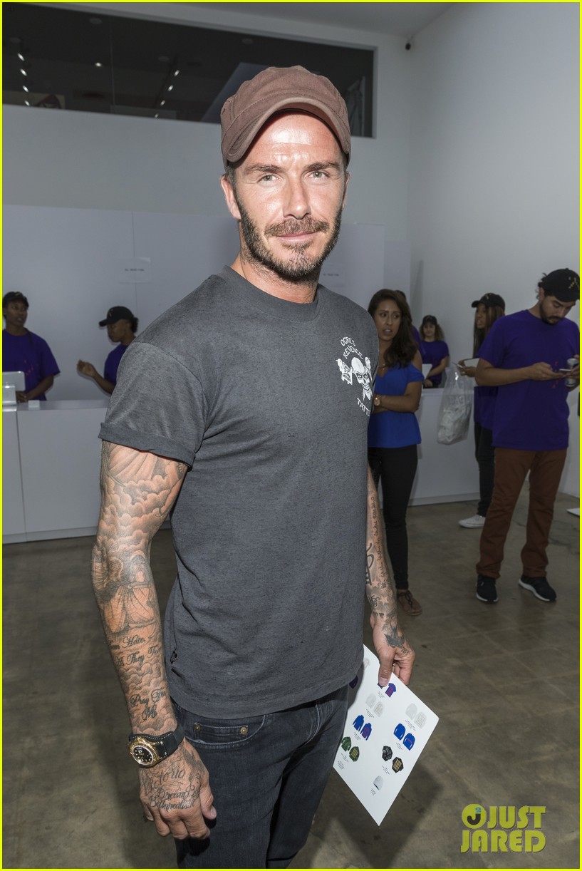 David Beckham Takes His Son Shopping at Kanye West's Pablo Pop-Up Store ...