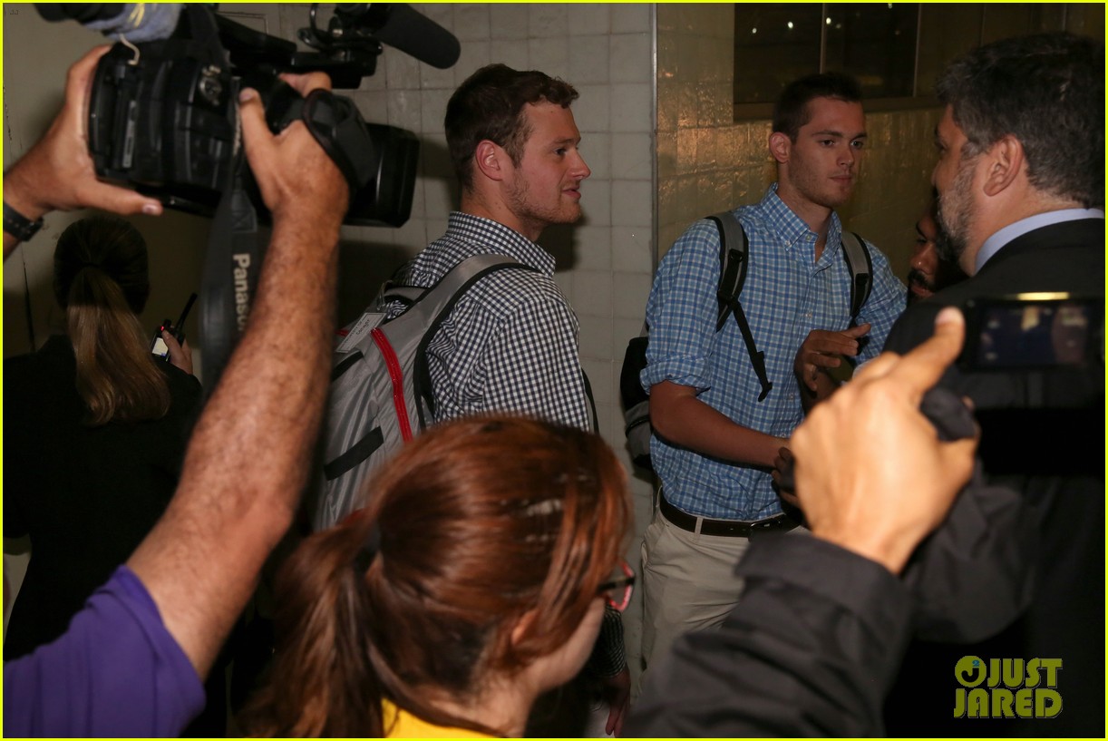 Gunnar Bentz & Jack Conger Catch Flight Out of Rio After Being ...