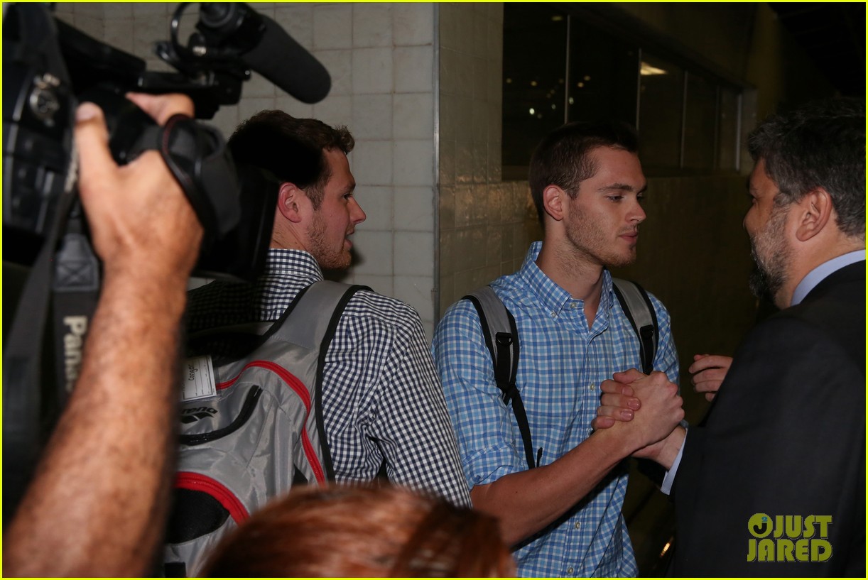 Gunnar Bentz & Jack Conger Catch Flight Out of Rio After Being ...