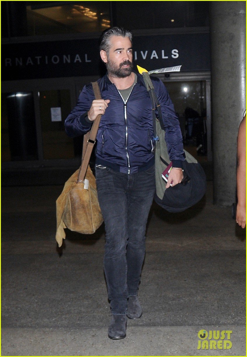 Colin Farrell Sports Gray Hair During His Latest Outing: Photo 3726423 ...
