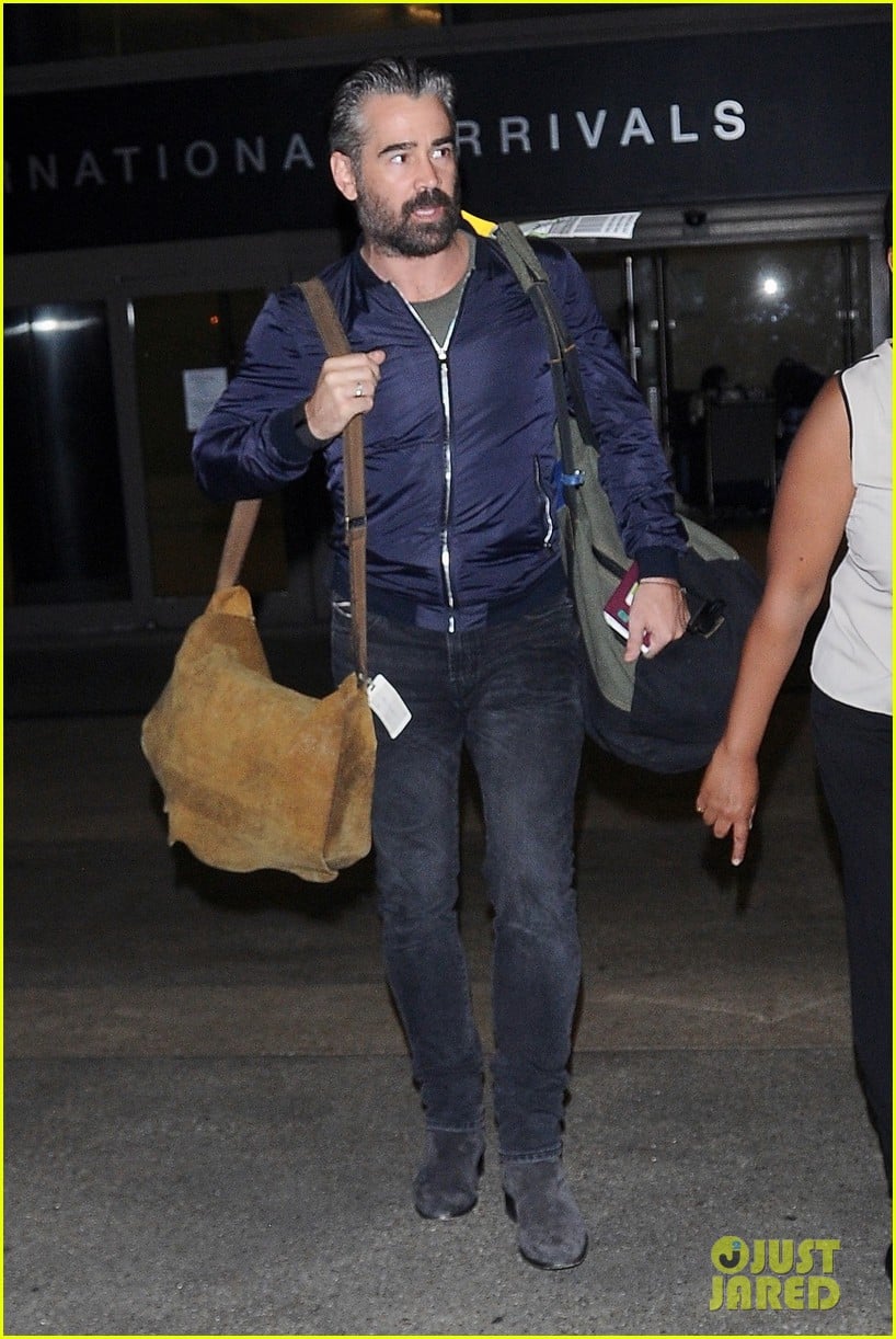Colin Farrell Sports Gray Hair During His Latest Outing: Photo 3726425 ...
