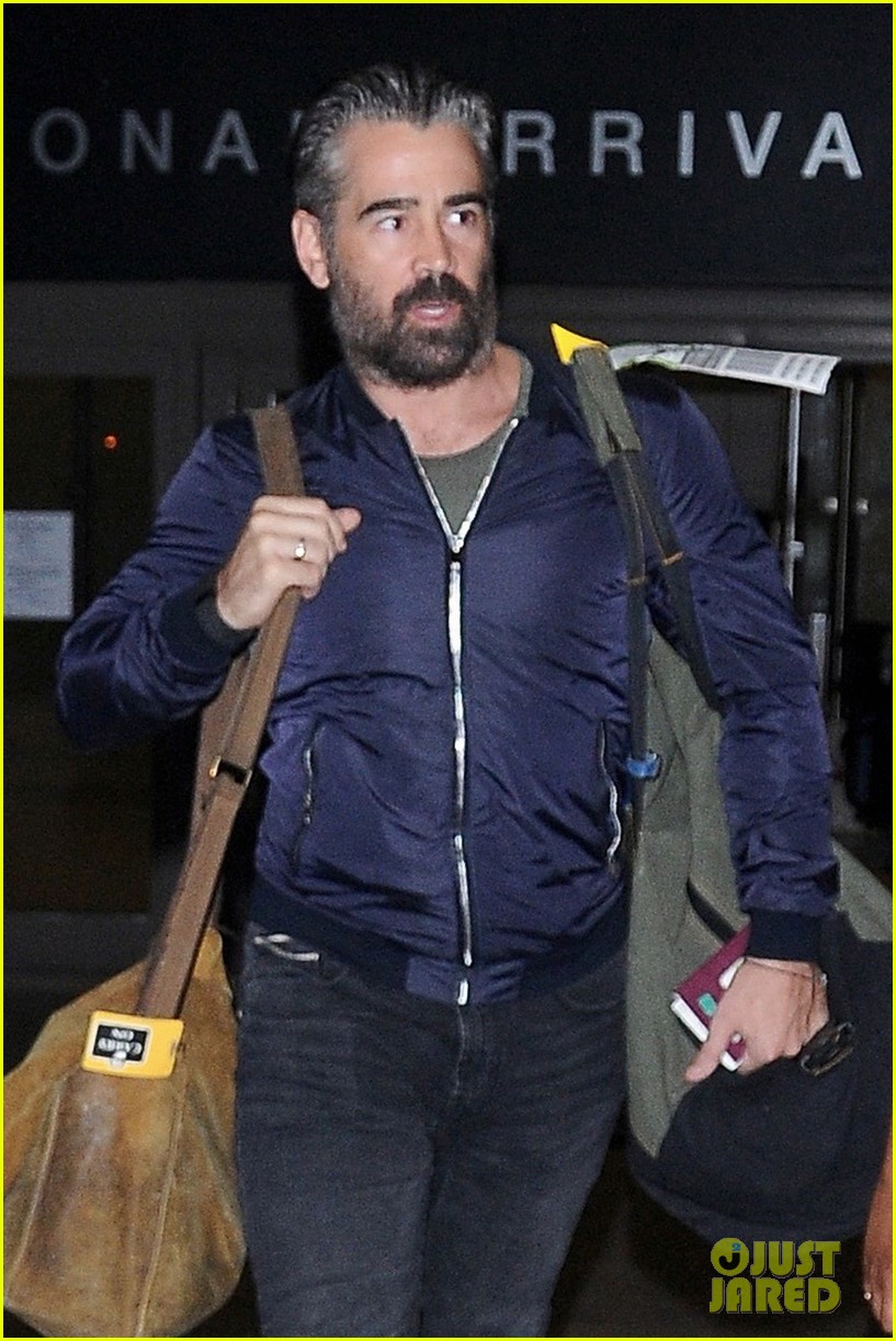 Colin Farrell Sports Gray Hair During His Latest Outing: Photo 3726427 ...
