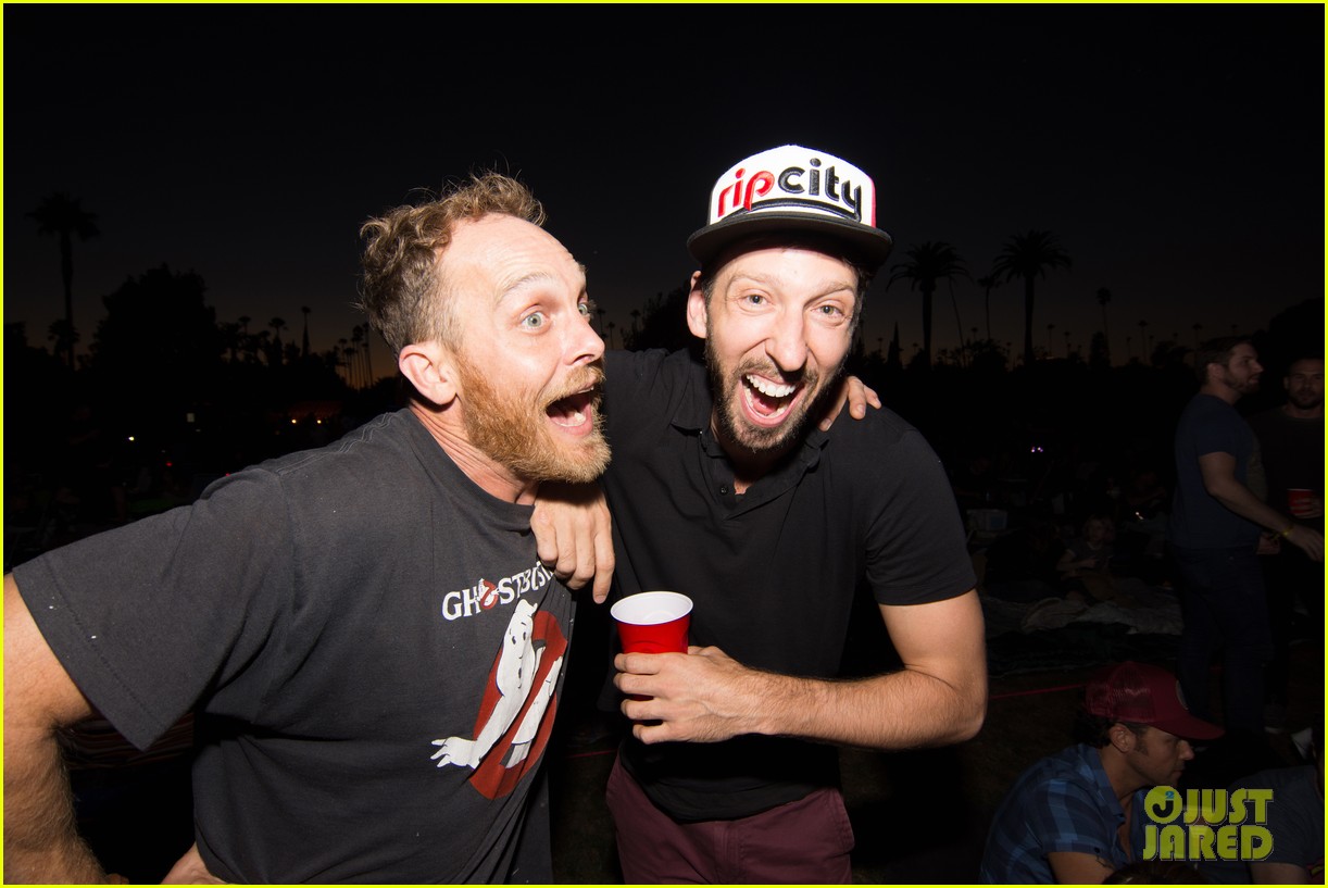 Josh Hutcherson, Aaron Paul, & Christina Hendrick Have a Cinespia ...