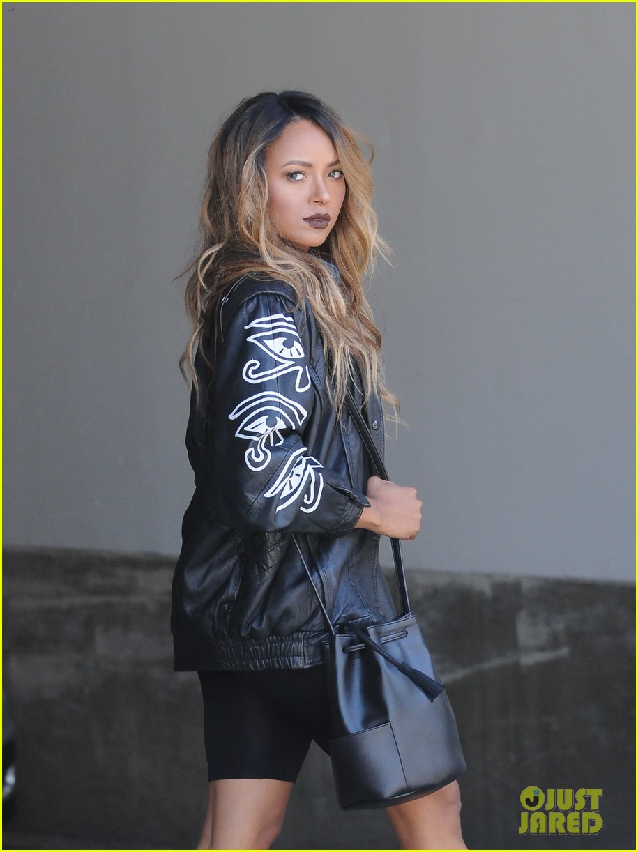 Kat Graham Shows Off Her Washboard Abs After Work!: Photo 3745603 ...