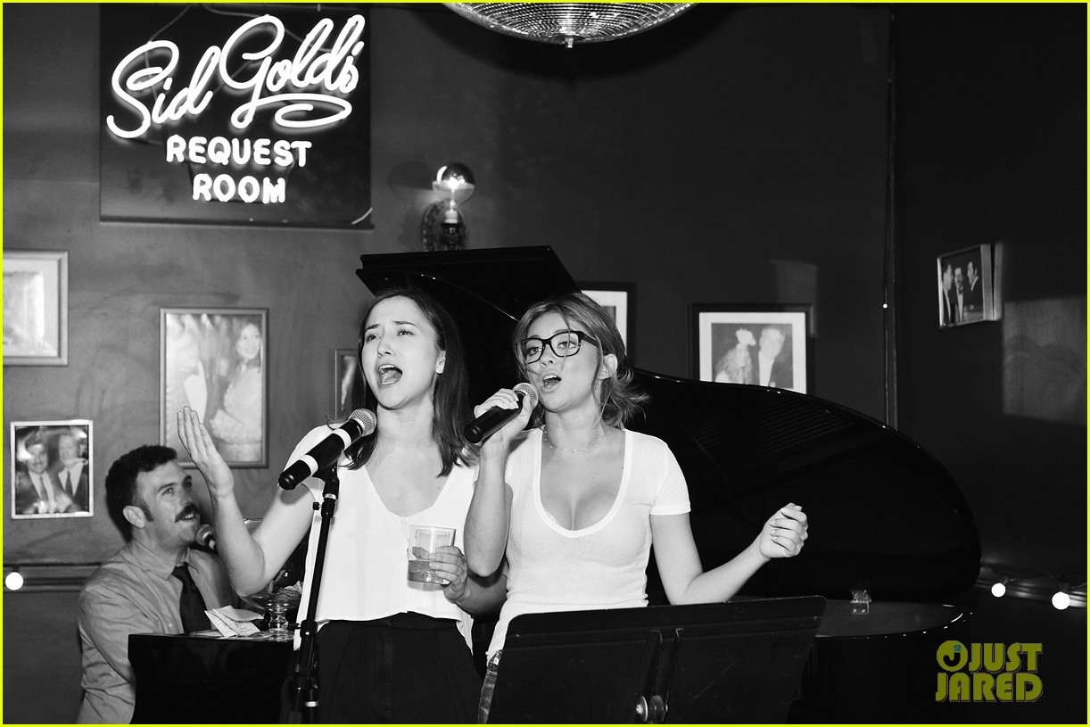 Sarah Hyland & Zelda Williams are Karaoke Queens at Glamour Mag's AG ...