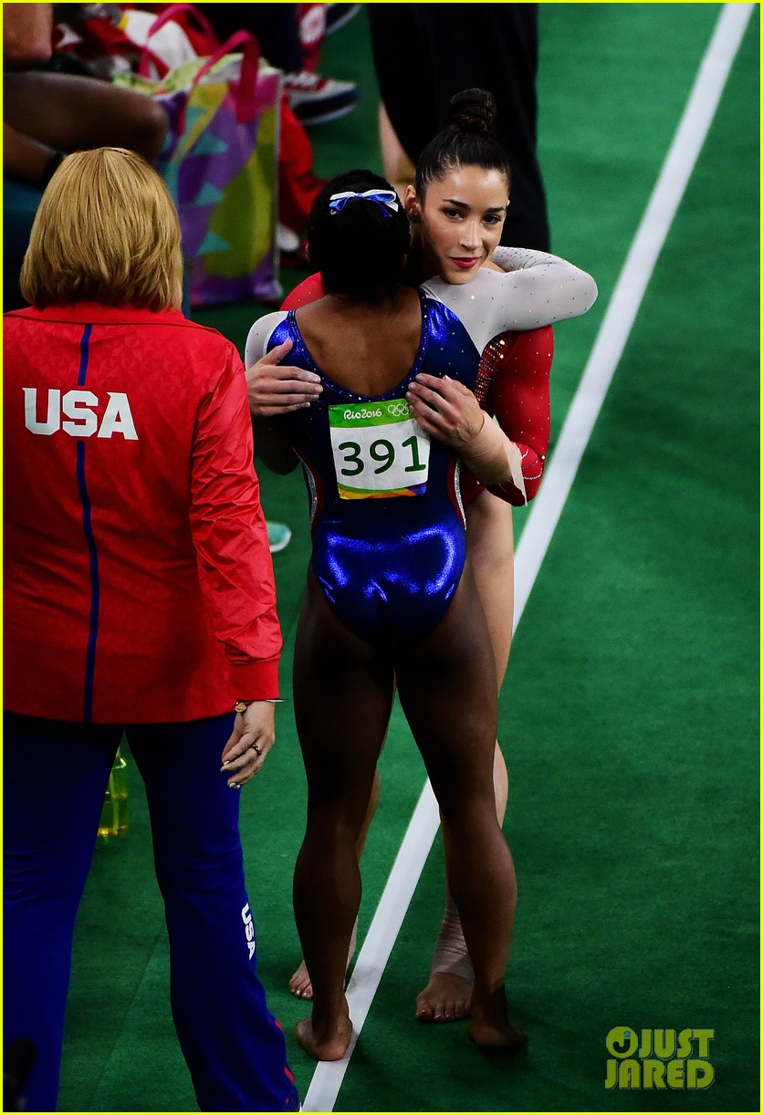 Simone Biles Wins Gold, Aly Raisman Takes Silver in Olympics' All ...