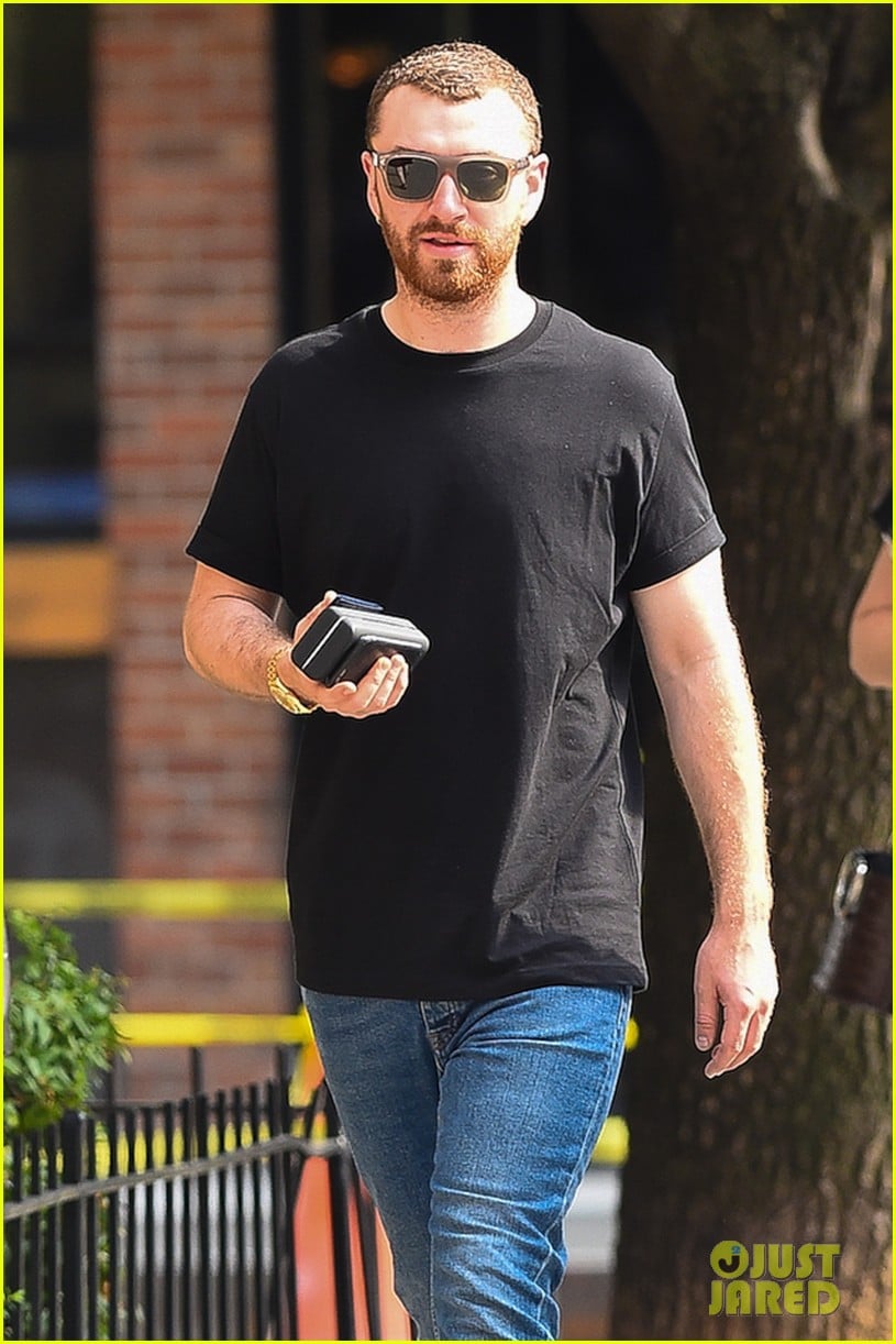 Sam Smith Arrives Back in London After New York City Trip: Photo ...