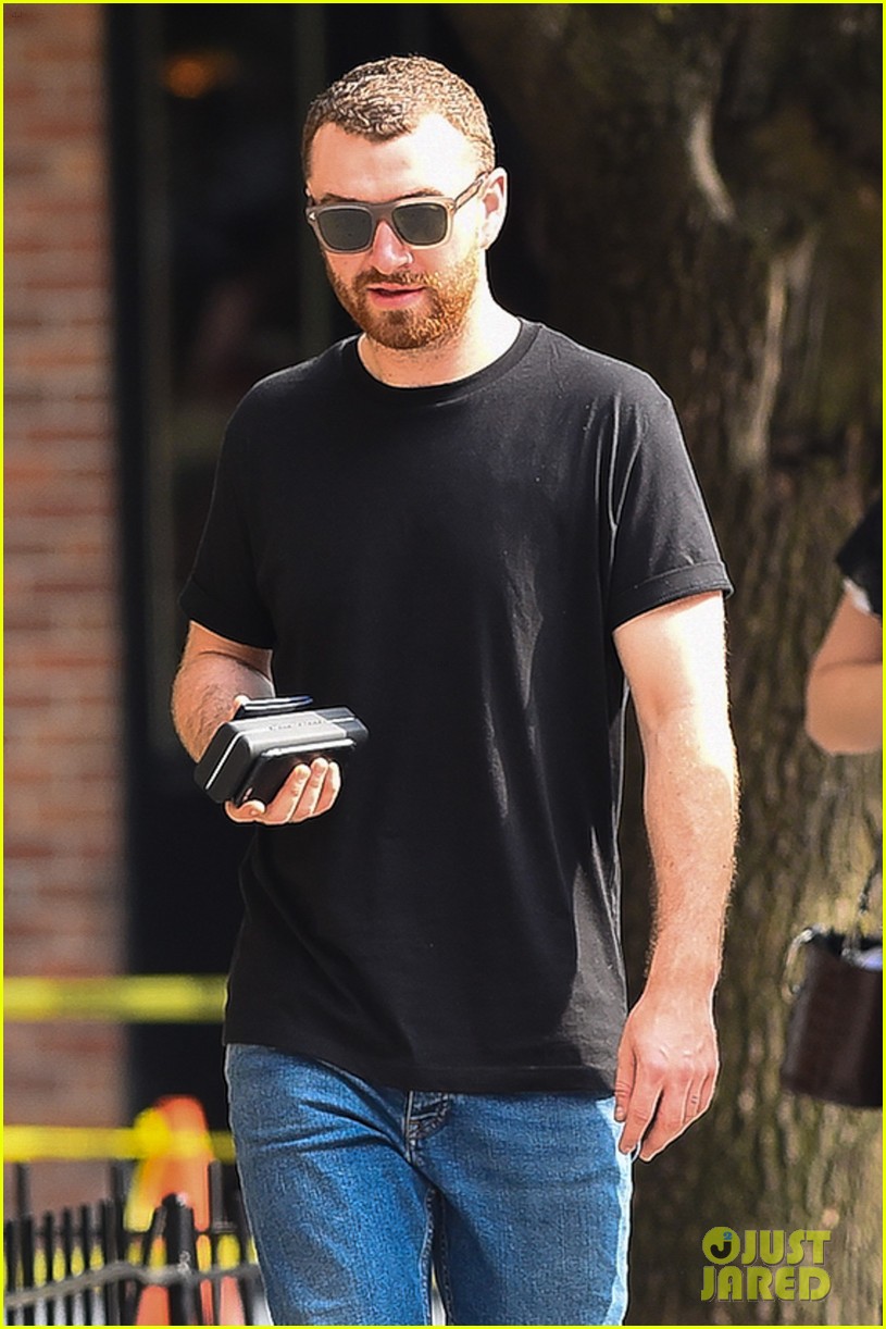 Sam Smith Arrives Back in London After New York City Trip: Photo ...
