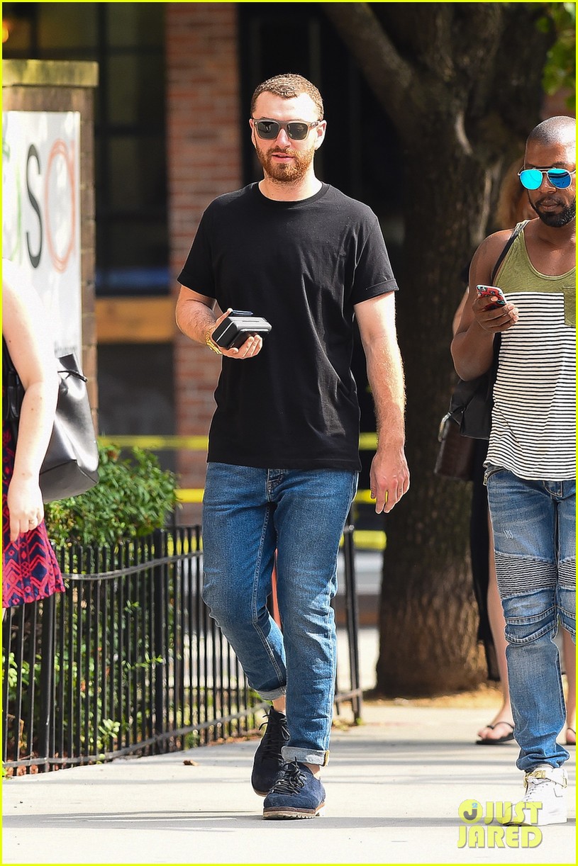 Sam Smith Arrives Back in London After New York City Trip: Photo ...