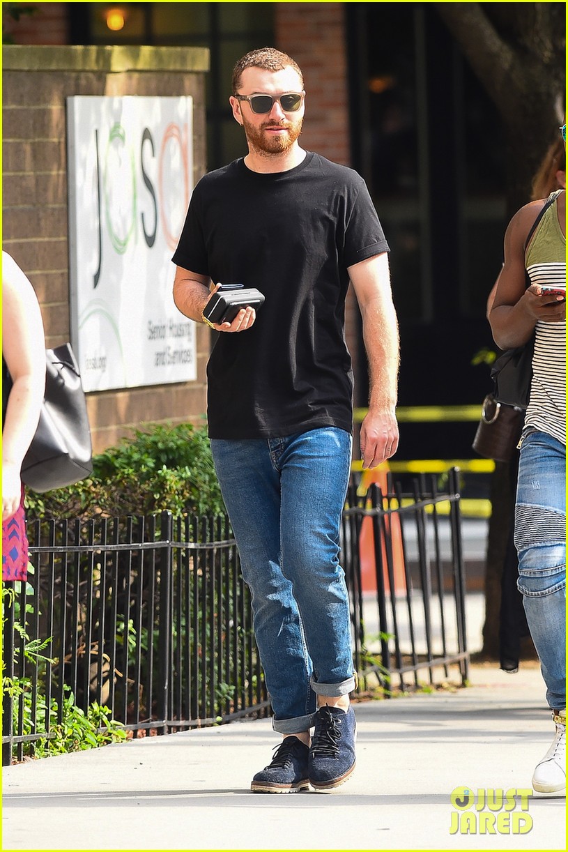 Sam Smith Arrives Back in London After New York City Trip: Photo ...