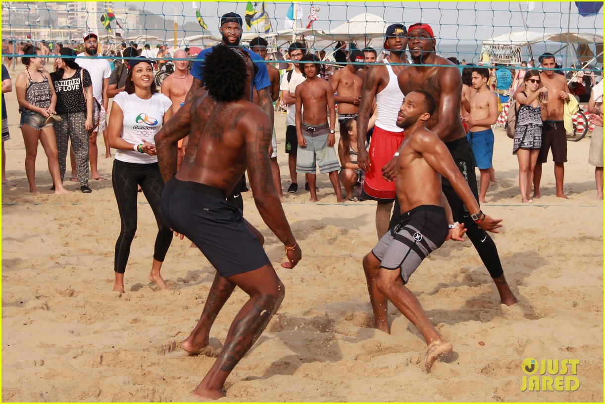 Team USA's Men's Olympic Basketball Team Hangs Out on the Beach in Rio ...