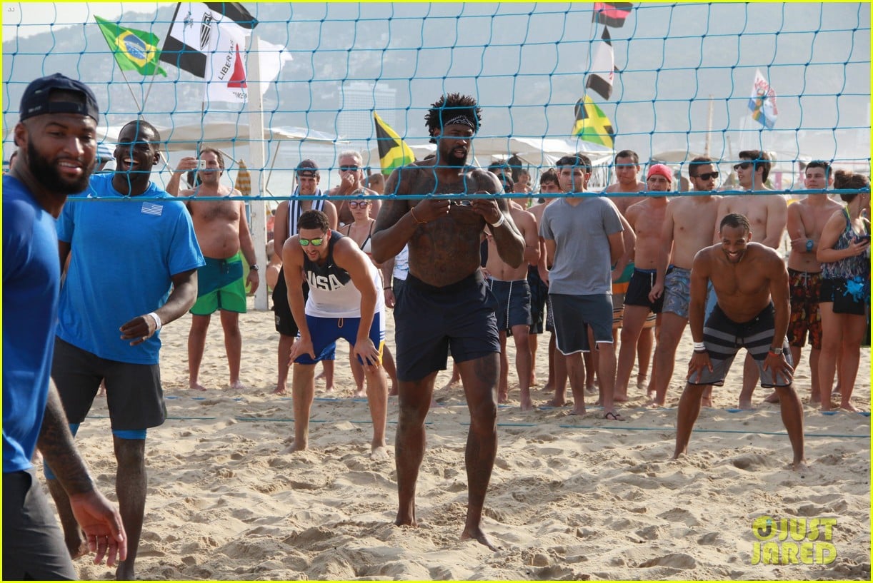 Team USA's Men's Olympic Basketball Team Hangs Out on the Beach in Rio ...