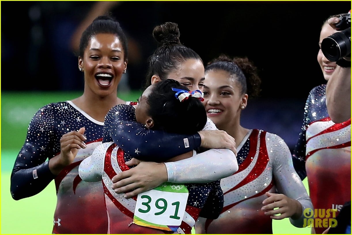 USA Women's Gymnastics Team Wins Gold Medal at Rio Olympics 2016 ...