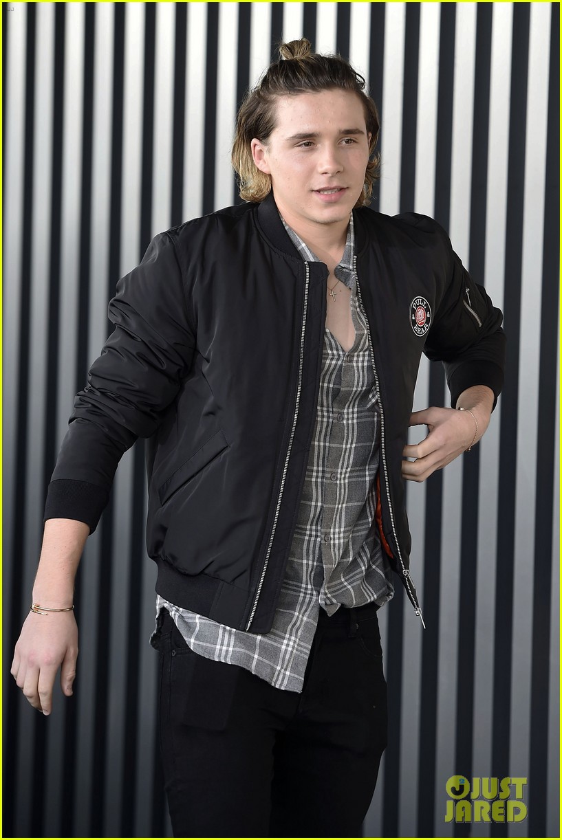 Brooklyn Beckham Sports a Man Bun at an Event in Spain: Photo 3767208 ...