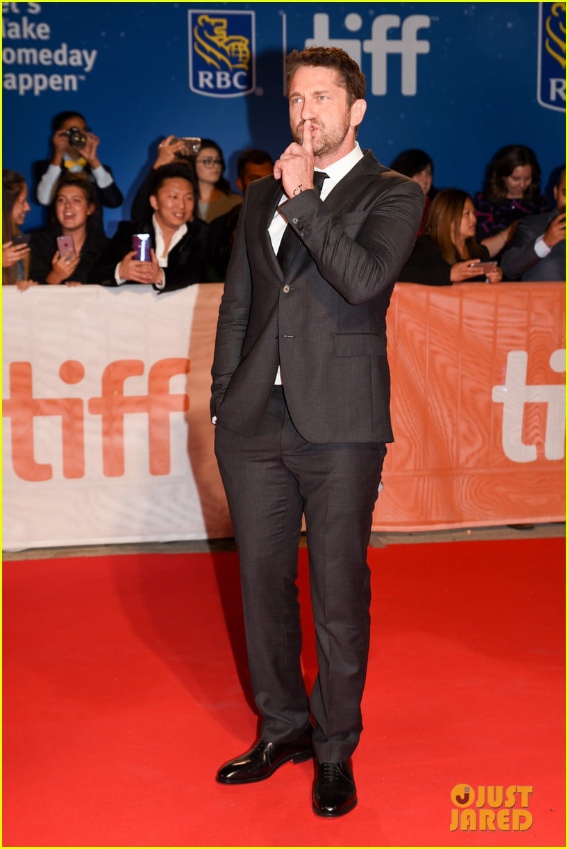 Gerard Butler Suits Up For 'The Headhunter's Calling' TIFF 2016 ...