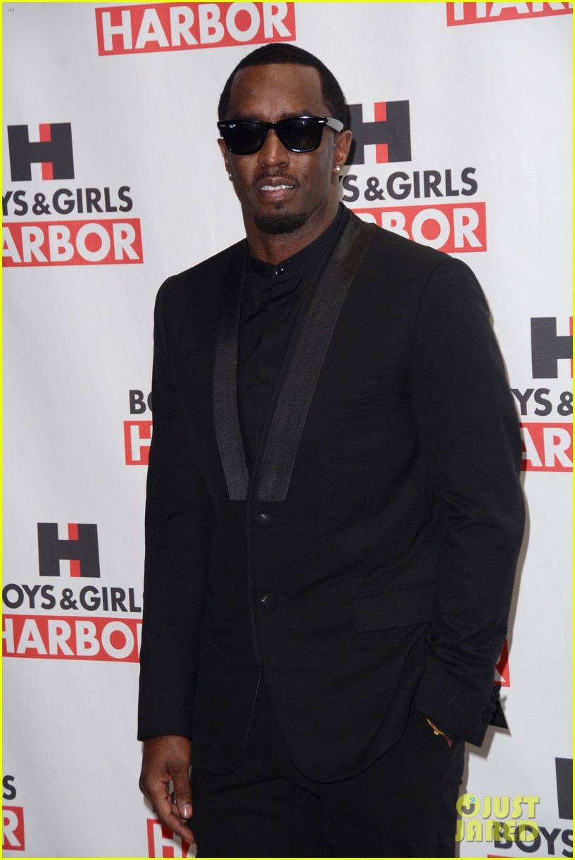 Diddy Gets Support From Cassie & Family At Boys & Girls Harbor Gala ...